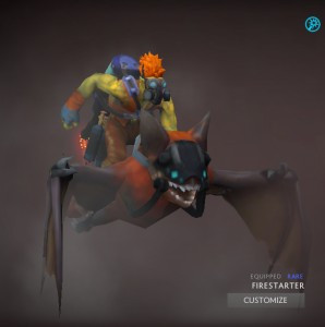Buy Item Ready Trade Firestarter (Batrider Set) Dota 2 106256 | itemku