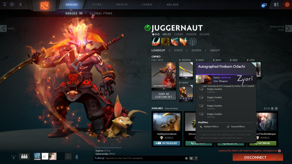 Odachi Dota 2