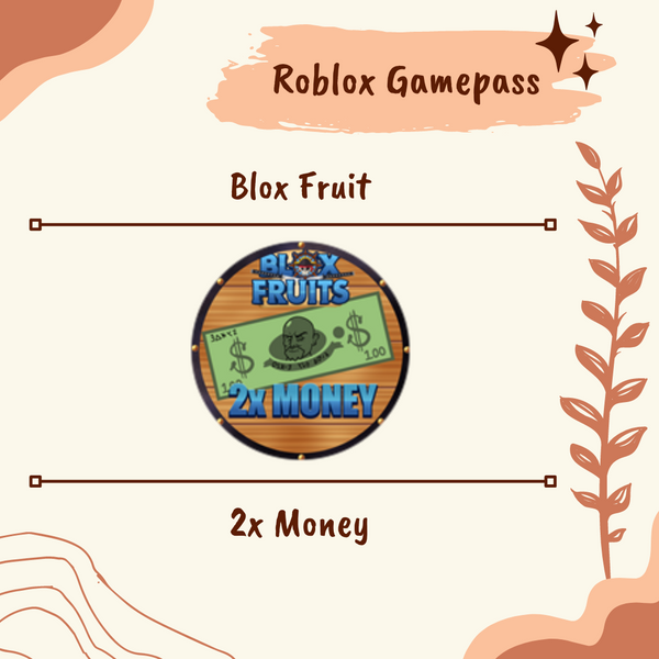 Beli Item 2x Money - Blox Fruit - RBL RBL Terlengkap dan Termurah ...