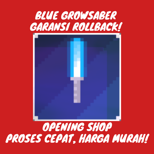 Buy Item BLUE GROWSABER (BONUS) Growtopia 1435007 | itemku