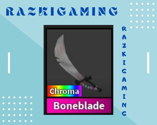 Beli Weapon Chroma Boneblade Murder Mystery 2 Murder Mystery 2 ...