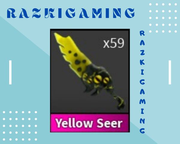 Beli Item Murder Mystery 2 Yellow Seer Murder Mystery 2 Roblox ...