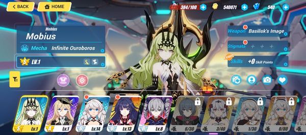 Beli Akun Server SEA HI3 SEA | STARTER MOBIUS+WEAPON Honkai Impact 3 ...