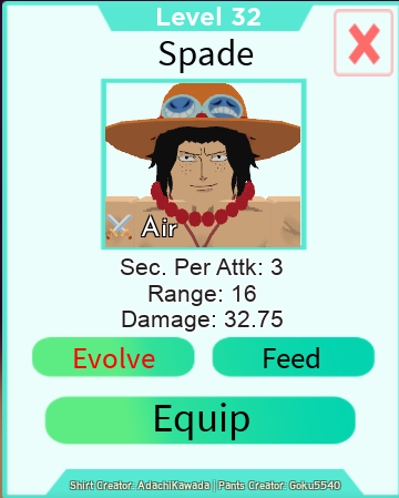 Beli Item Spade | All Star Tower Defense Roblox Terlengkap dan Termurah ...