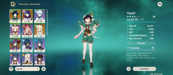 Beli Akun 4SSR DUO ARCHON VENTI+RAIDEN SHOGUN BAAL+C6 NINGGUANG+ALOY ...