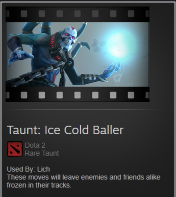 Beli Item Ready Trade Taunt: Ice Cold Baller Dota 2 Terlengkap dan ...