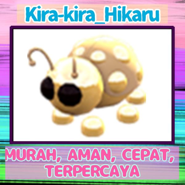 Beli Item Golden Ladybug Adopt Me Roblox ~KiraHikaruShop~ Roblox ...