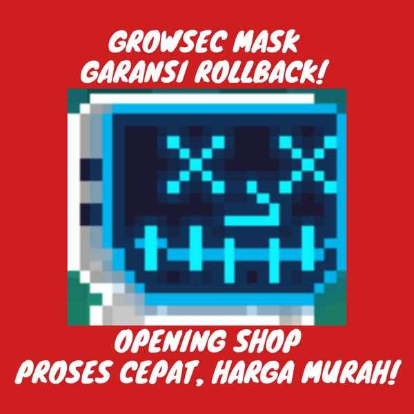 Beli Item GROWSEC MASK Growtopia Terlengkap dan Termurah Agustus 2022 ...