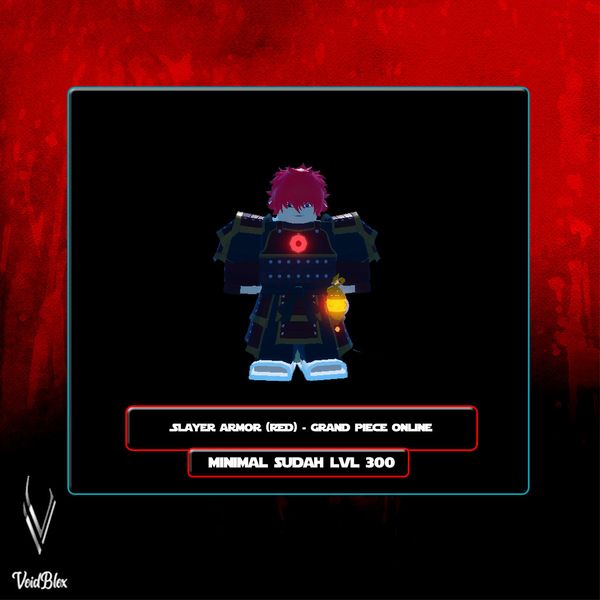 Buy Item Slayer Armor [Red] - Grand Piece Online | GPO RBL 1426529 | itemku