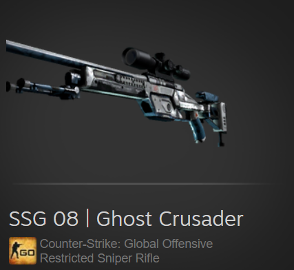 Beli Item Ready Trade SSG 08 | Ghost Crusader Counter Strike 2 Terlengkap dan Termurah November ...