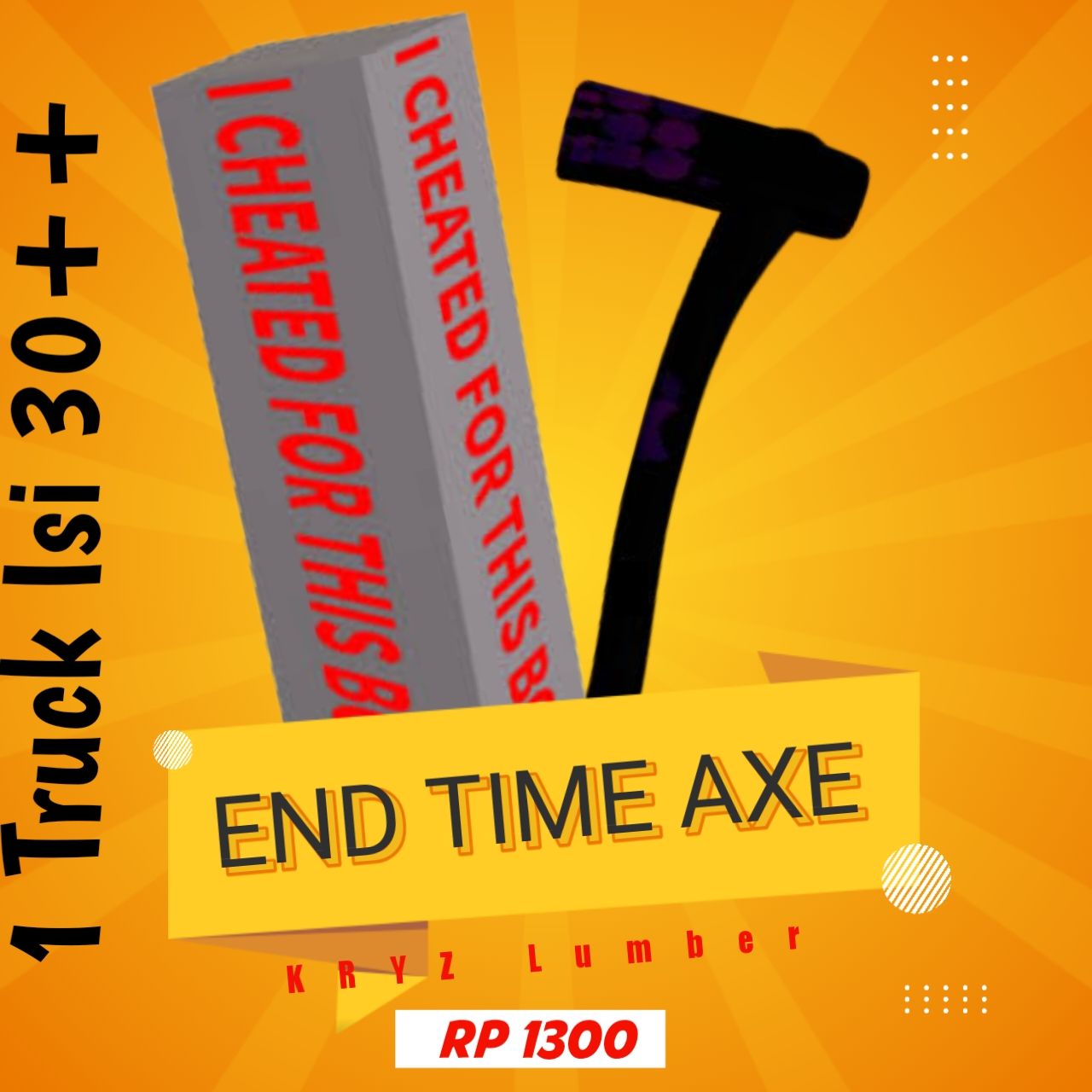 Beli Item 1 truck end time axe Roblox Terlengkap dan Termurah Maret ...