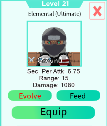 Buy Item Kakuzu Ultimate/Elemental Ultimate - All Star Tower Defense ...