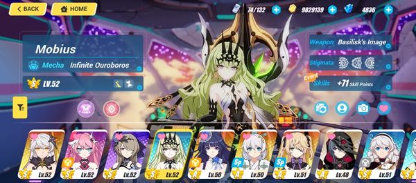 Beli Akun Server SEA HI3 SEA | MOBIUS FULLSET +HOV +ROZA +LE +FR Honkai ...