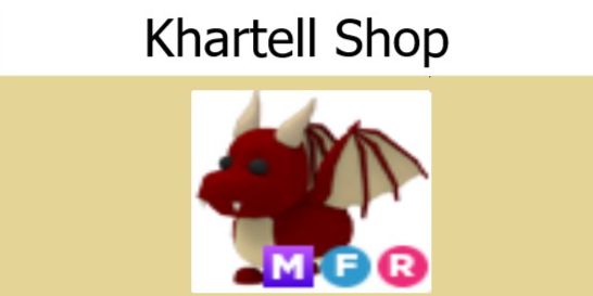 Beli Item Red Dragon MFR - Adopt Me Roblox Terlengkap dan Termurah Juni ...