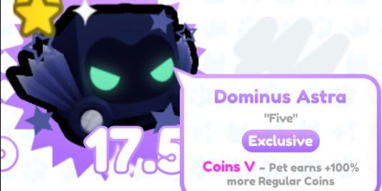 Beli Item Dominus Astra - Pet Simulator X RBL Terlengkap dan Termurah ...