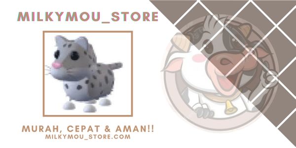 Beli Item Adopt Me Snow leopard Roblox Terlengkap dan Termurah Februari ...
