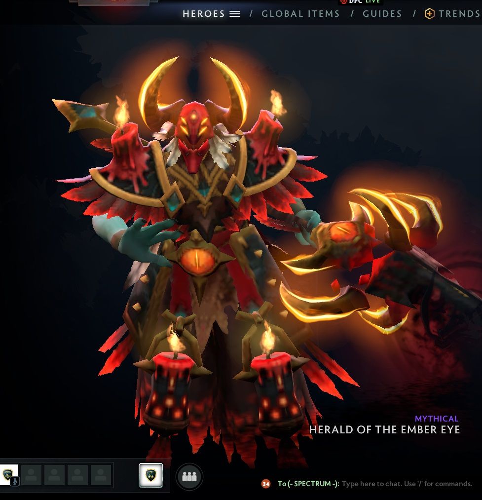 Beli Item Gift Herald of the Ember Eye (Bundle Grimstroke Collector's ...