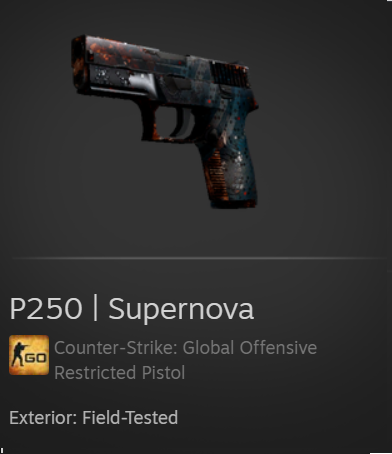 Beli Item Ready Trade P250 | Supernova (Restricted Pistol) Counter ...