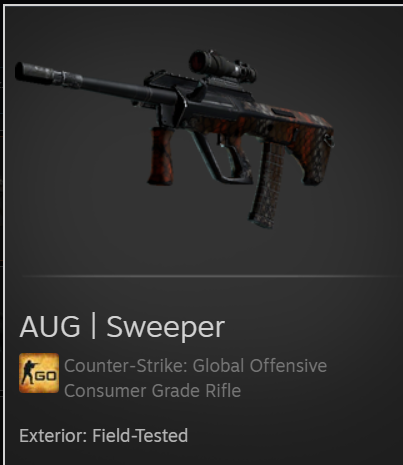Buy Item Ready Trade AUG | Sweepers Counter Strike 2 1141944 | itemku