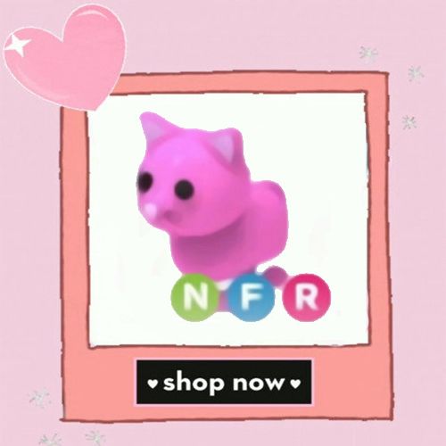 Buy Item Pink Cat NFR Neon Fly Ride Roblox 1142566 | itemku