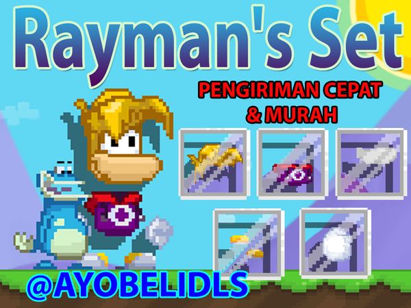 Buy Item Rayman's Set (Rayman Set) Growtopia 1144176 | itemku