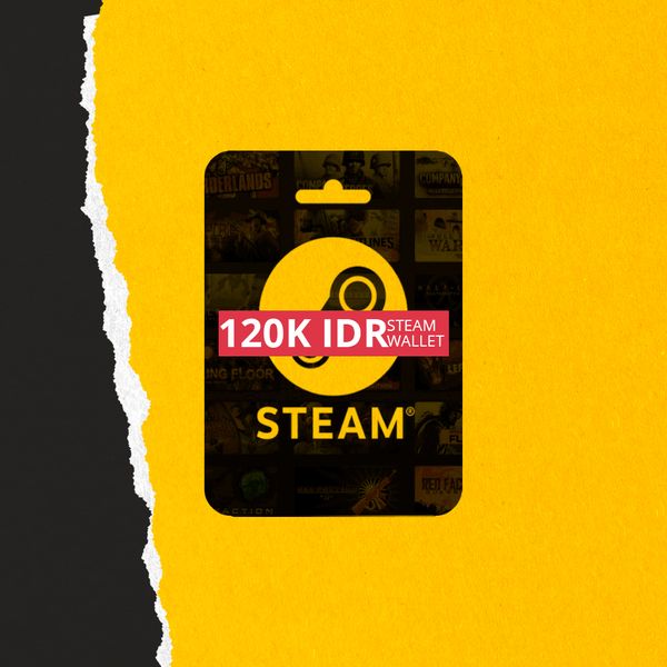 Buy Steam Wallet IDR 120.000 Steam 1150361 | itemku