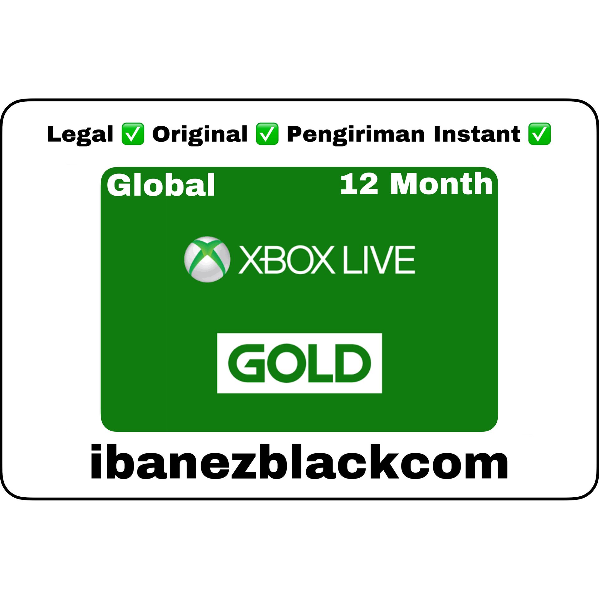 Jual Xbox Gift Card Xbox Live Gold 12 Bulan dari ibanezblackcom | itemku