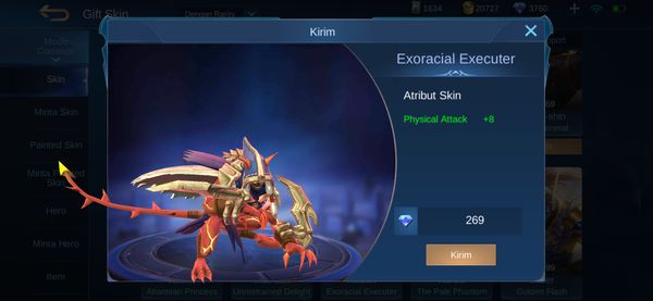 Beli Skin Exoracial Executer (Skin Helcurt) Mobile Legends Terlengkap ...