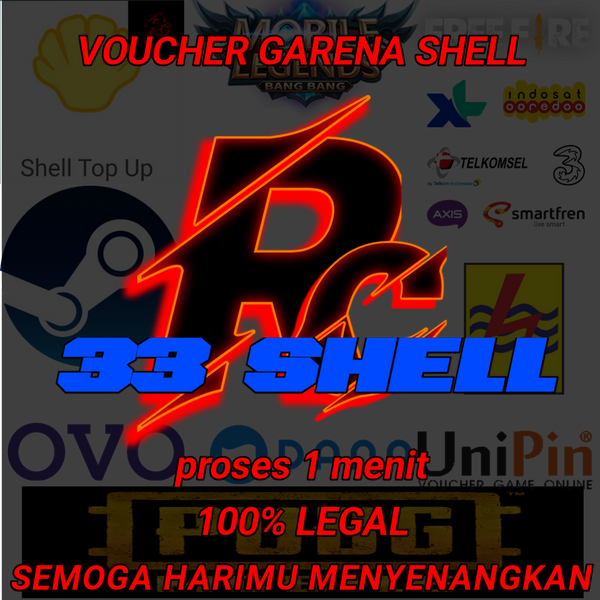 Beli Garena Shell 33 Shells ID Voucher Garena Terlengkap dan Termurah ...