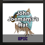 Buy Item John Joemama Hat Johnny Joestar Epic Cosmetic | Your Bizarre ...