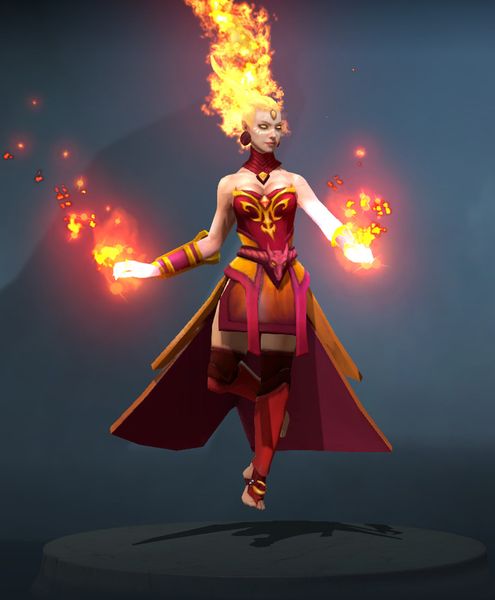 Beli Item Ready Trade Fiery Soul of the Slayer (Arcana Lina) Dota 2 ...