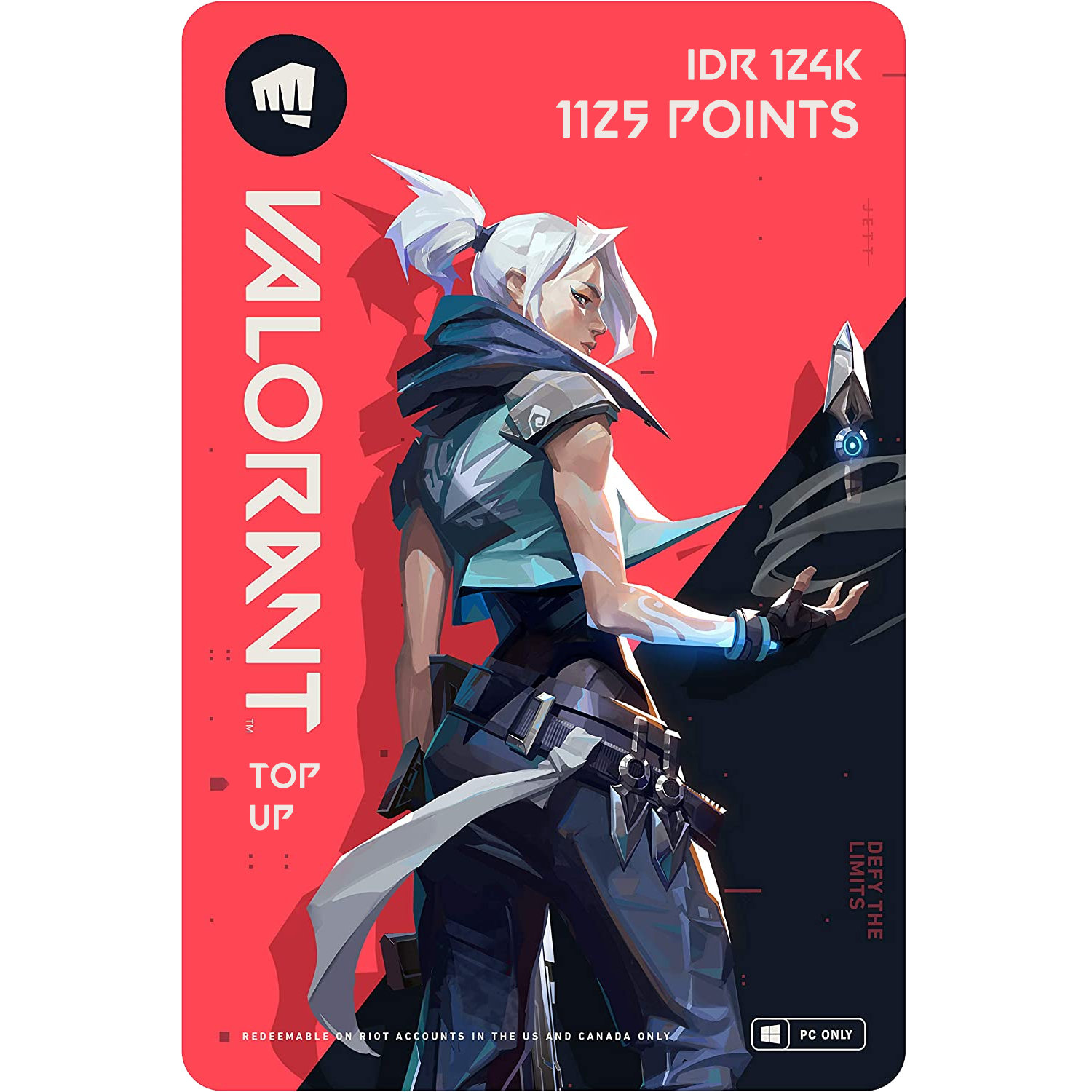 Jual 1125 Points Valorant dari iO Toko | itemku
