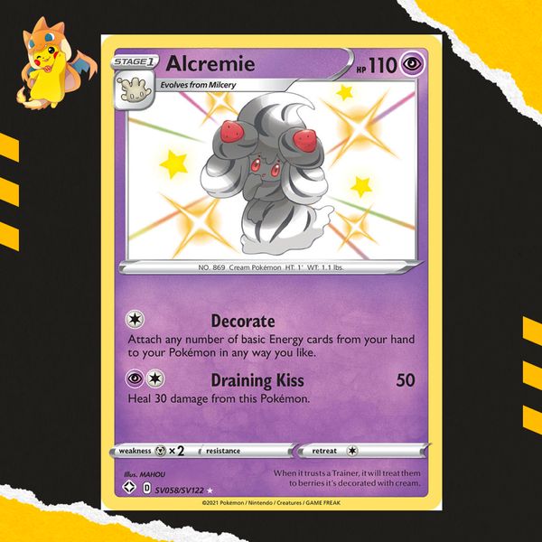 Beli Card via Trade Alcremie SV058 Pokemon Trading Card Game Online ...