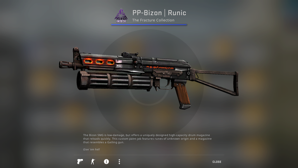 Beli Item Ready Trade PP-Bizon | Runic (Minimal Wear) Counter Strike ...