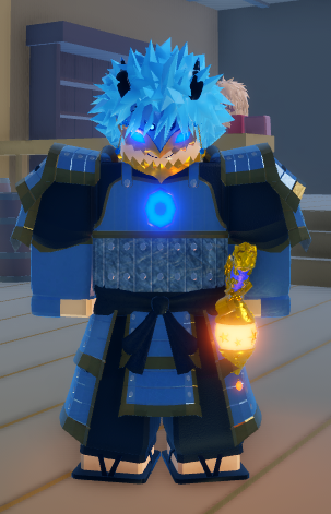 Beli Item Blue Slayer Mask + Blue Slayer Armor | Grand Piece Online ...