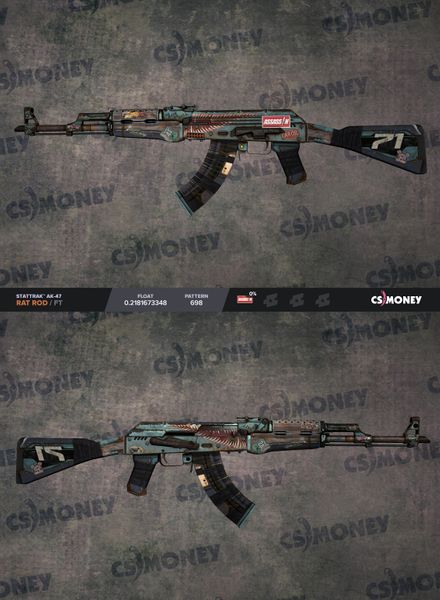 Beli Item Ready Trade StatTrak™ AK-47 | Rat Rod (Field Tested) Counter ...