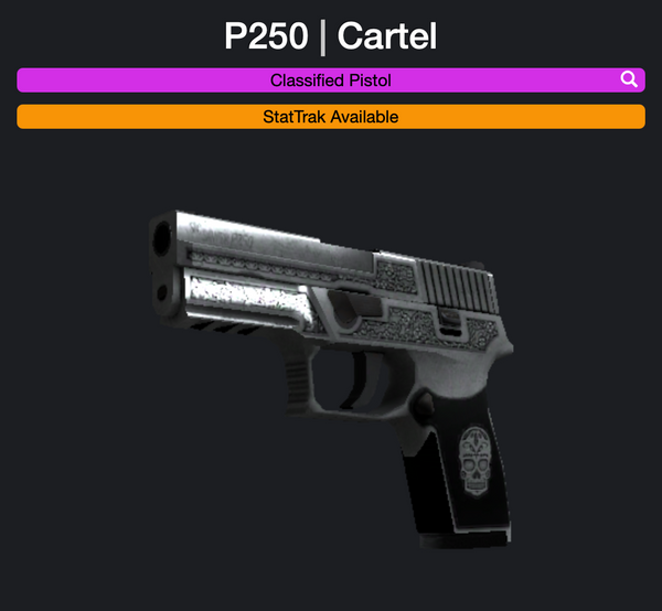 Beli Item Ready Trade P250 | Cartel (Classified Pistol) Counter Strike ...