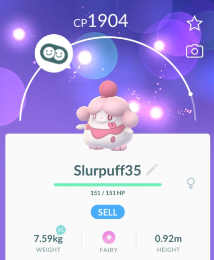 Beli Pokemon Non Odex Slurpuff Level 35 Pokemon GO Terlengkap dan ...