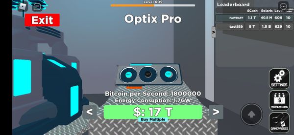 Beli Item OPTIX PRO~BITCOIN MINER ROBLOX Roblox Terlengkap dan Termurah ...