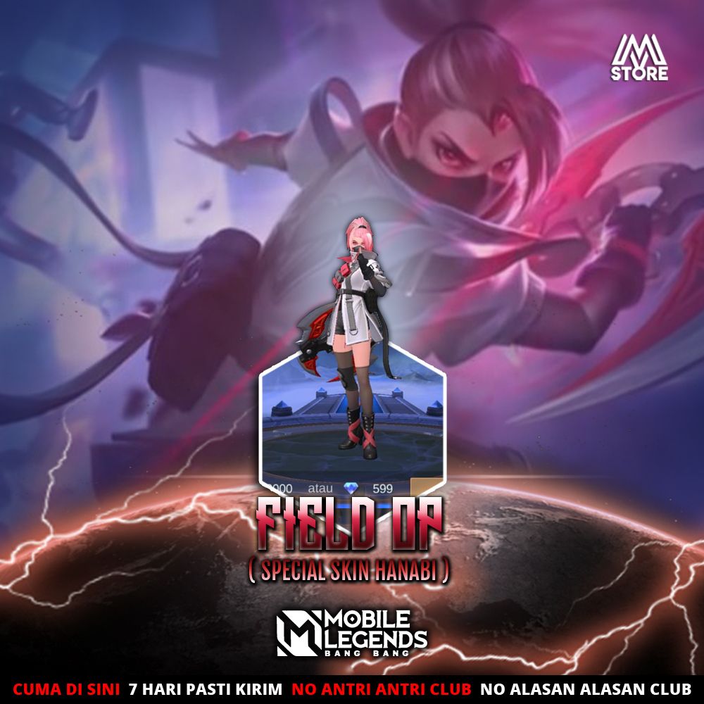 Beli Skin Field Op (Special Skin Hanabi) Mobile Legends Terlengkap dan ...