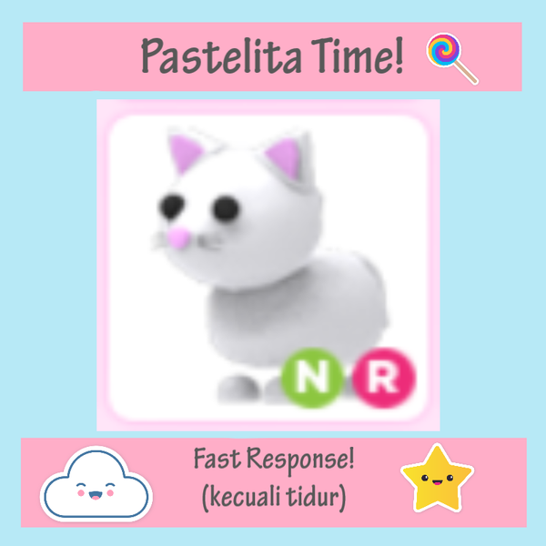 Beli Item Snow Cat NR | Neon Ride - Adopt Me Roblox Terlengkap dan ...