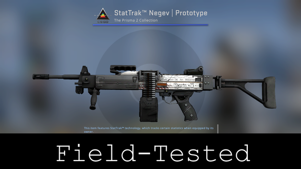 Beli Item Ready Trade StatTrak™ Negev | Prototype (Field Tested ...