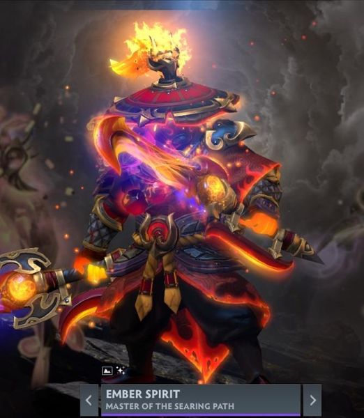 Beli Item Gift Master of the Searing Path (Bundle Ember Spirit ...