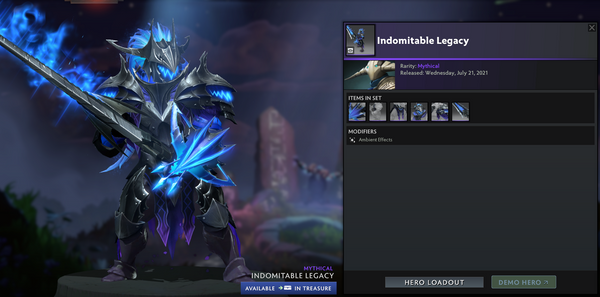 Beli Item Gift Indomitable Legacy ( Sven Collector's Cache Nemestice ...