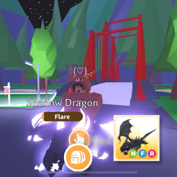 Beli Item NEON SHADOW DRAGON LEGENDARY ADOPT ME PET | RBL RBL ...