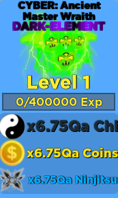 Beli Item CYBER:Ancient master wraith Dark element Roblox Terlengkap ...