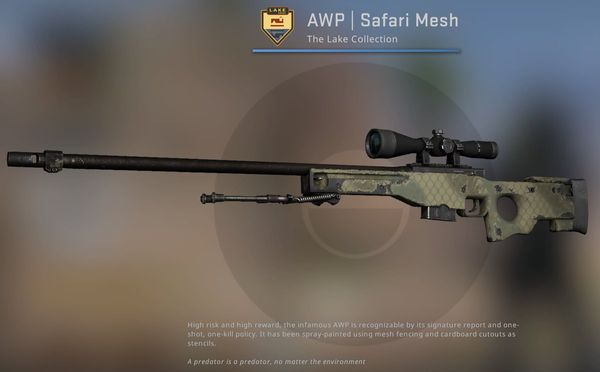 Buy Item Ready Trade AWP | Safari Mesh (Industrial Grade Sniper Rifle ...