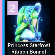 Beli Item Princess Starfrost Ribbon Bonnet Royale High Roblox ...