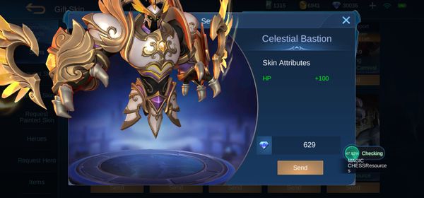 Beli Skin Celestial Bastion (Epic Skin Uranus) Mobile Legends ...
