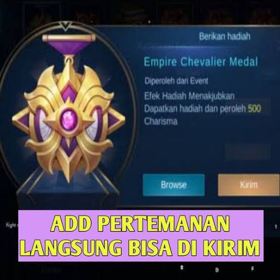Beli Gift Item Charisma Empire Medal Mobile Legends Terlengkap dan ...